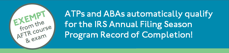 Annual Filing Season Program Record | ACAT
